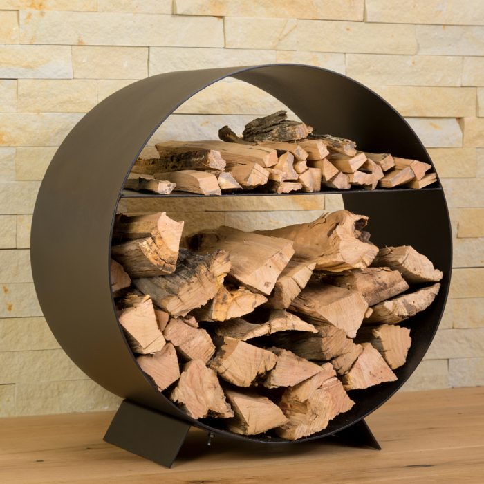 OH Round Wood Storage (with stand) – Fire Flame Installers