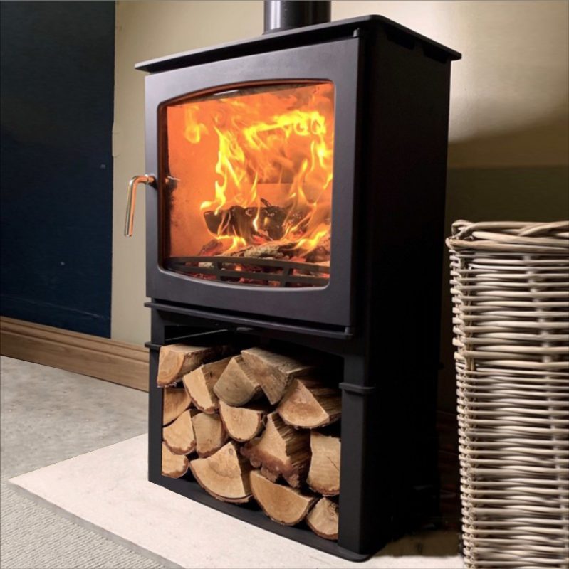 Northern Flame Panoramic 5 With Stand 7kw Freestanding Fireplace – Fire ...
